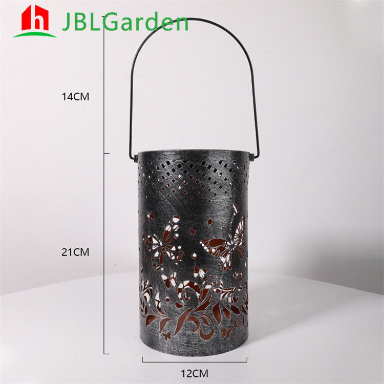 Rusty Corten Garden Lights Metal Waterproof LED Landscape Lawn Bollard ...