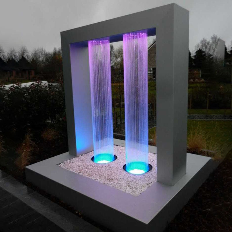 Outdoor Rusty Corten Steel Water Feature Captivating Design For Modern ...