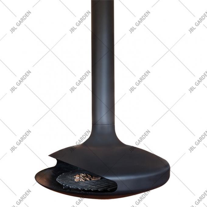 durable Modern Suspended Wood Burner Hanging Woodburner 800mm Diameter